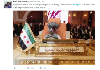 The Haunting Image of a Syrian Boy Who's Only Known War